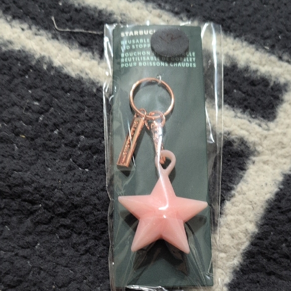 Starbucks | Accessories | Starbucks Blush Pink Star Keychain | Poshmark